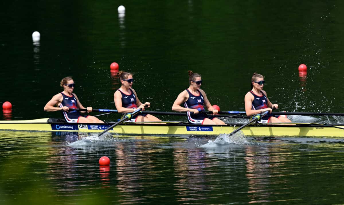 2024 World Rowing Cup II - Lucerne, Switzerland - Women's Four (W4-) A ...