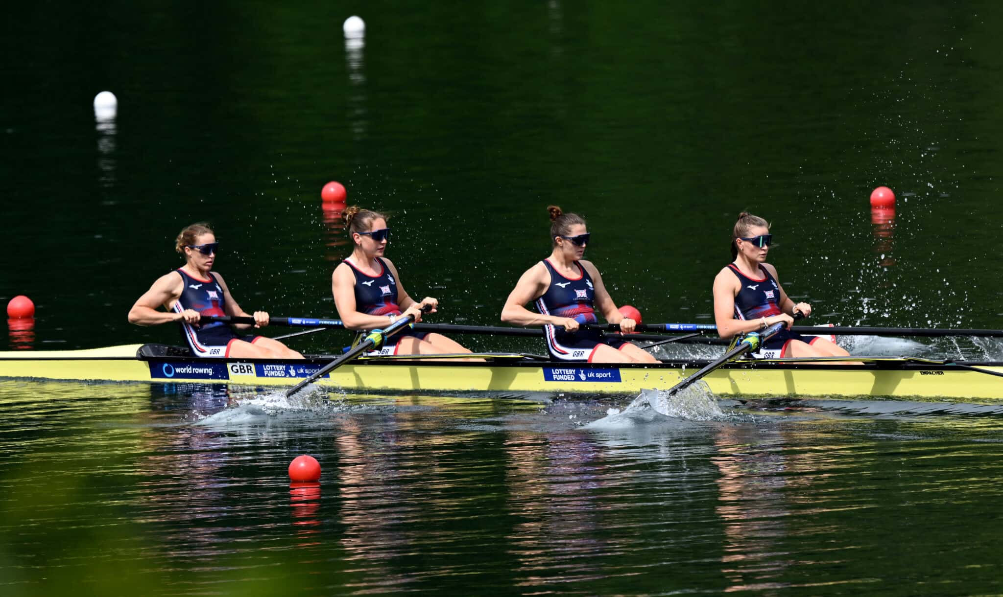 2024 World Rowing Cup II - Lucerne, Switzerland - Women's Four (W4-) A ...