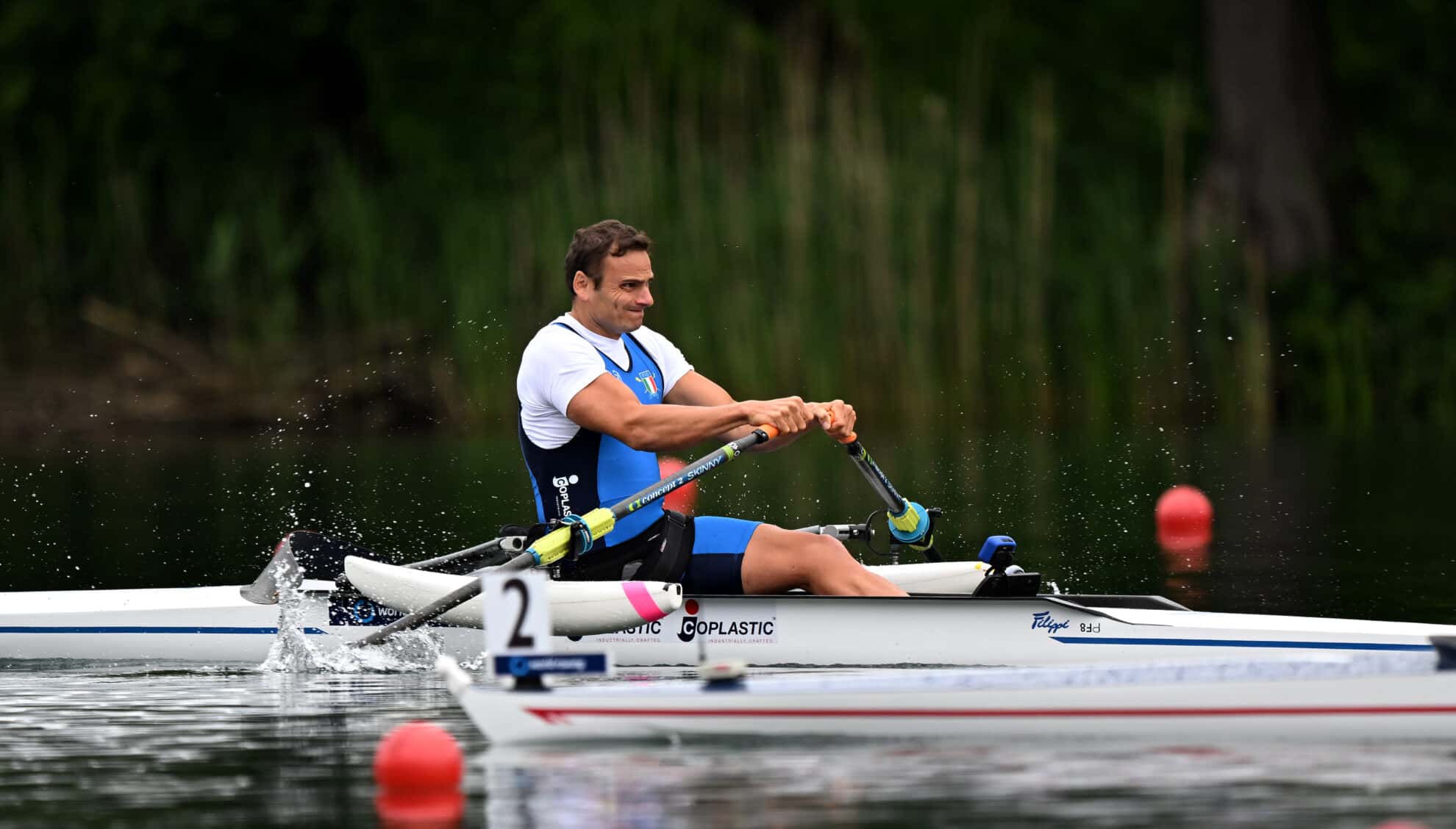 2024 World Rowing Cup II - Lucerne, Switzerland - PR1 Men’s Single ...