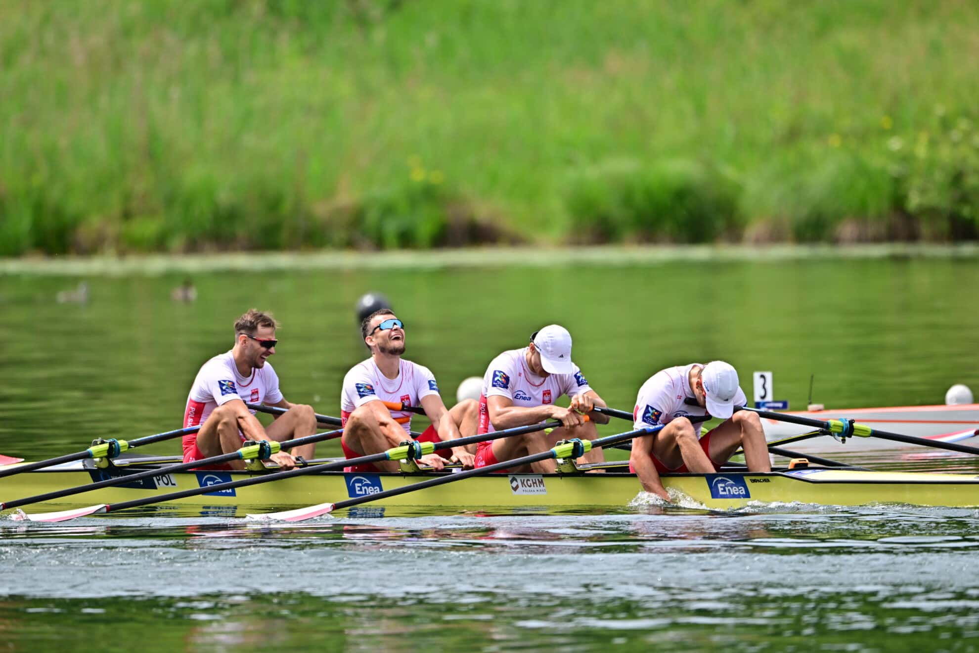 2024 World Rowing Cup II - Lucerne, Switzerland - Men's Quadruple ...