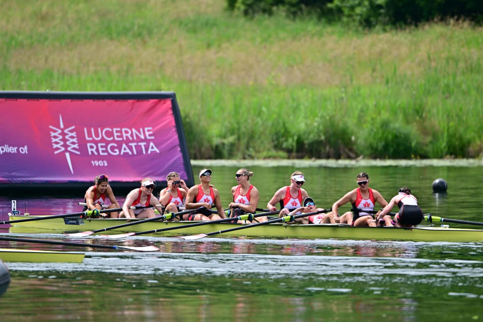 2024 World Rowing Cup II - Lucerne, Switzerland - Women's Eight (W8+) A ...