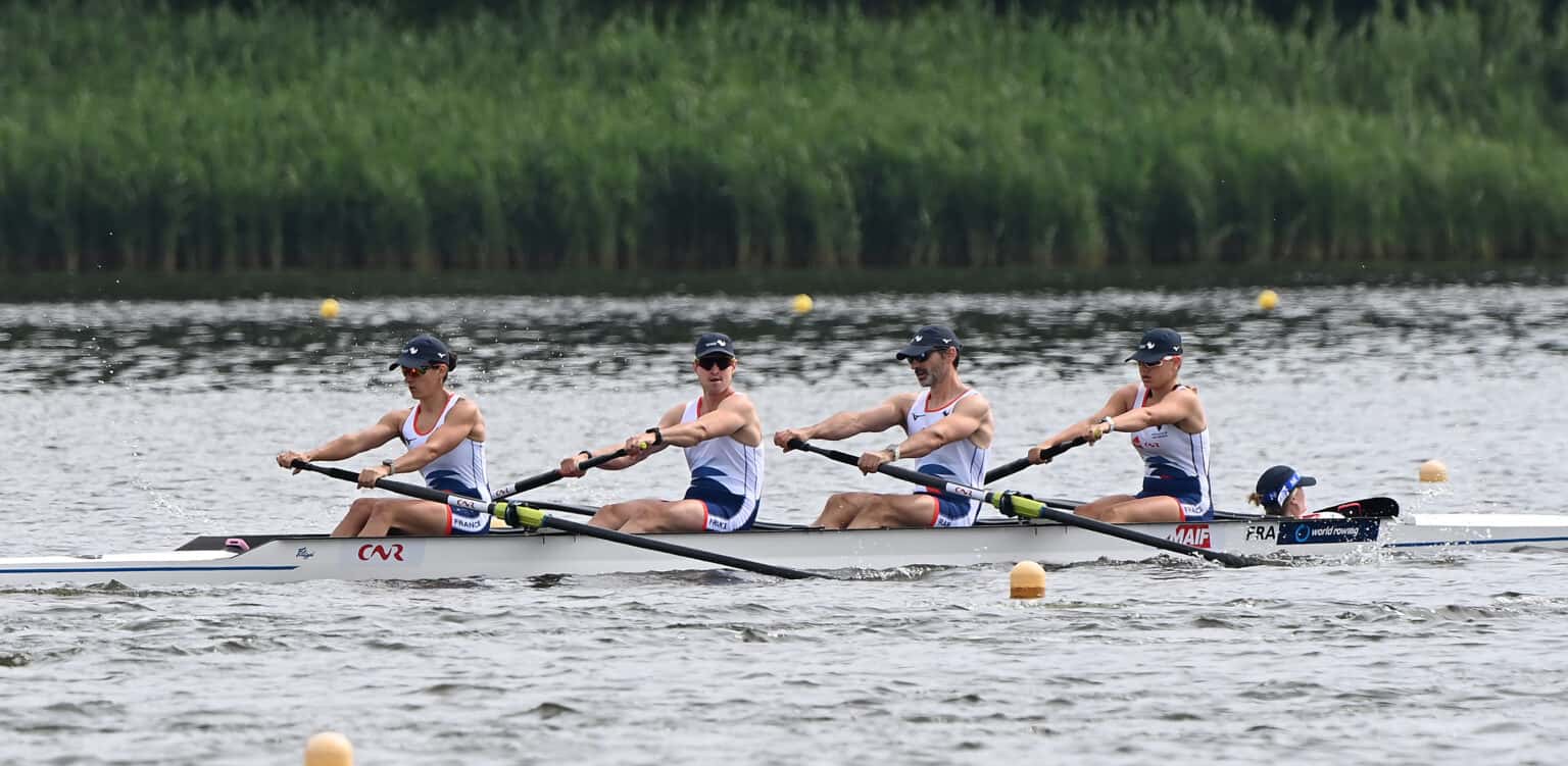 2024 World Rowing Cup III - Poznan, Poland - PR3 Mixed Coxed Four (PR3 ...