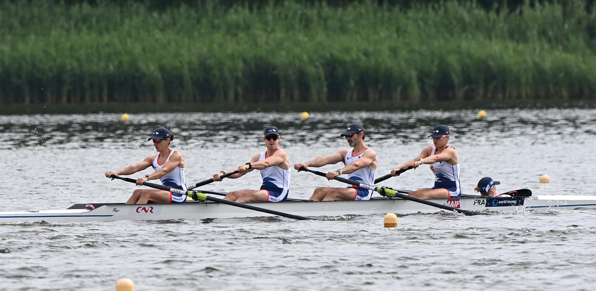 2024 World Rowing Cup III - Poznan, Poland - PR3 Mixed Coxed Four (PR3 ...