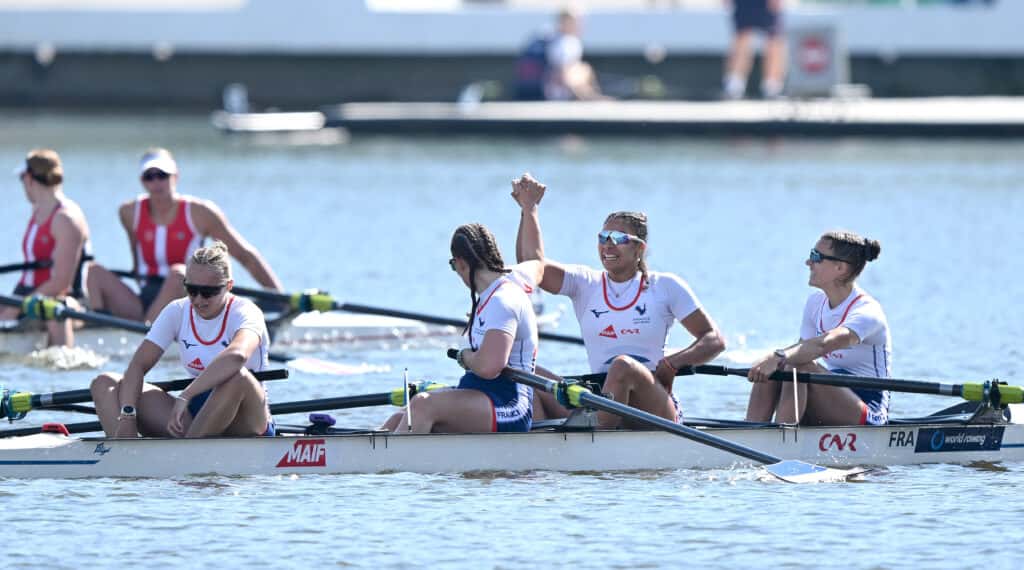 Day Two racing at the 2024 World Rowing Cup III in Poznan, Poland ...
