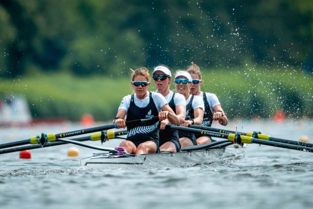 2024 World Rowing Cup III - Poznan, Poland - Women's Four (W4-) A-final
