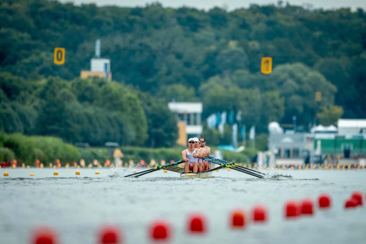 2024 World Rowing Cup III - Poznan, Poland - Men's Quadruple Sculls ...