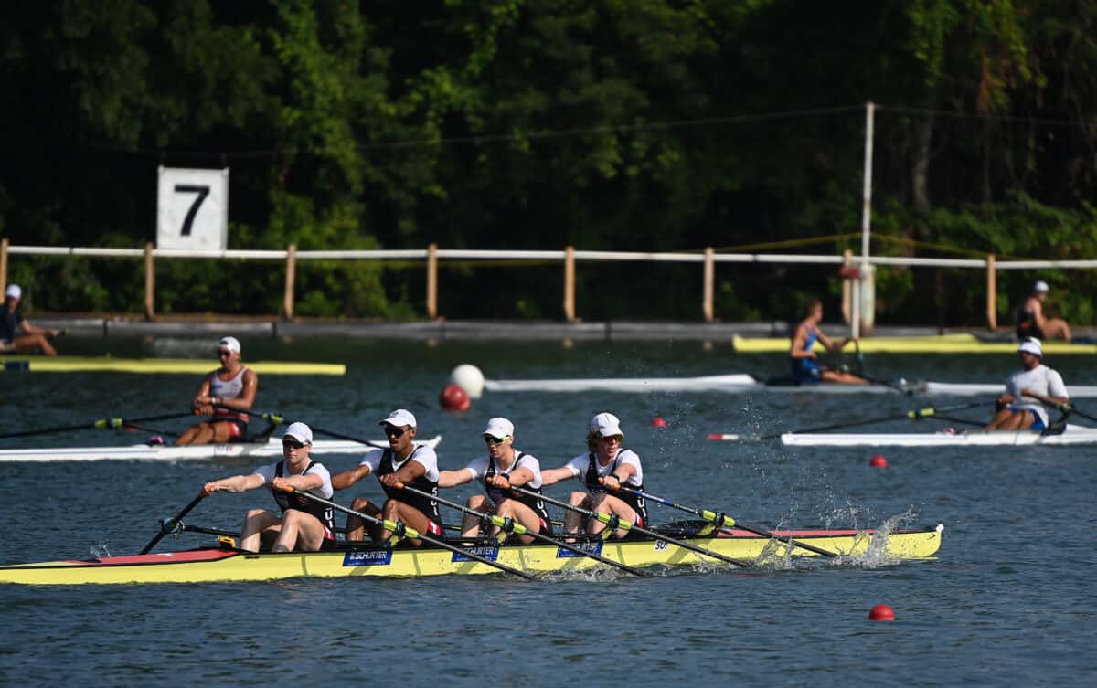 Training (2) at the 2024 World Rowing Senior, Under 23 and Under 19 ...