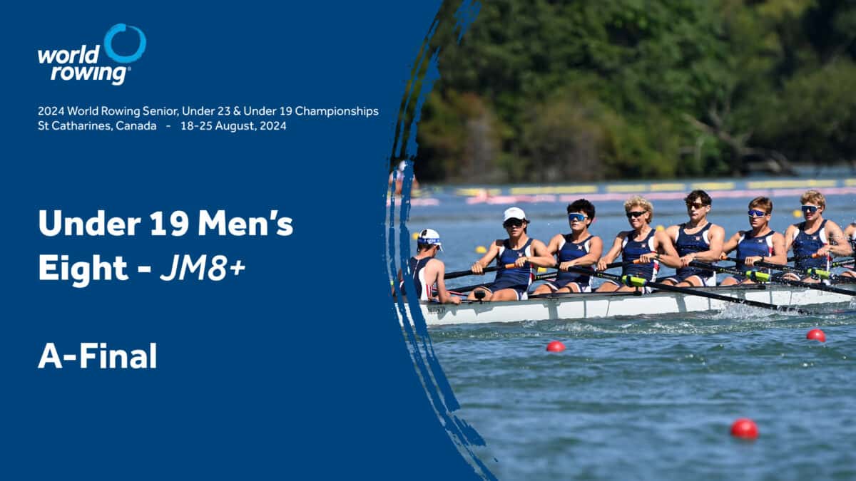 2024 World Rowing Under 19 Championships - Under 19 Men's Eight - A-Final