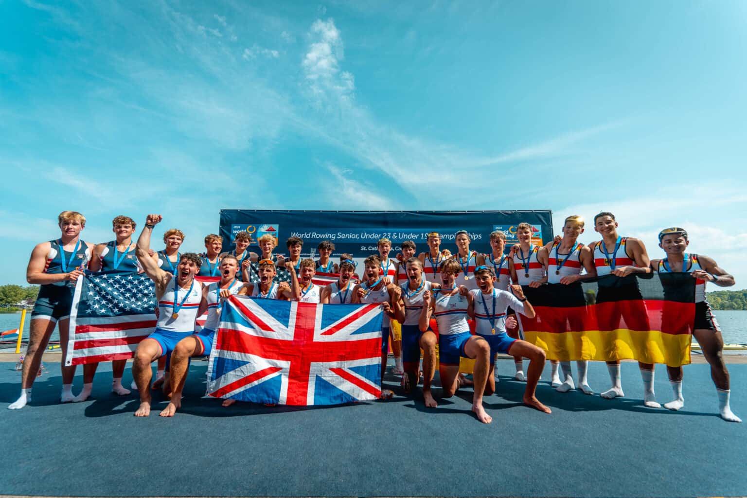 Day Eight podiums at the 2024 World Rowing Senior, Under 23 & Under 19 ...