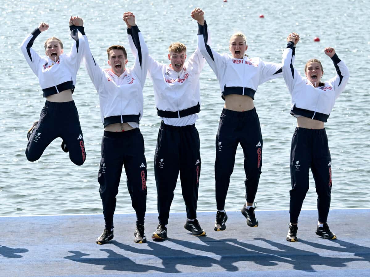 Day Three Podiums at the 2024 Paralympic Games Rowing Regatta, Paris ...