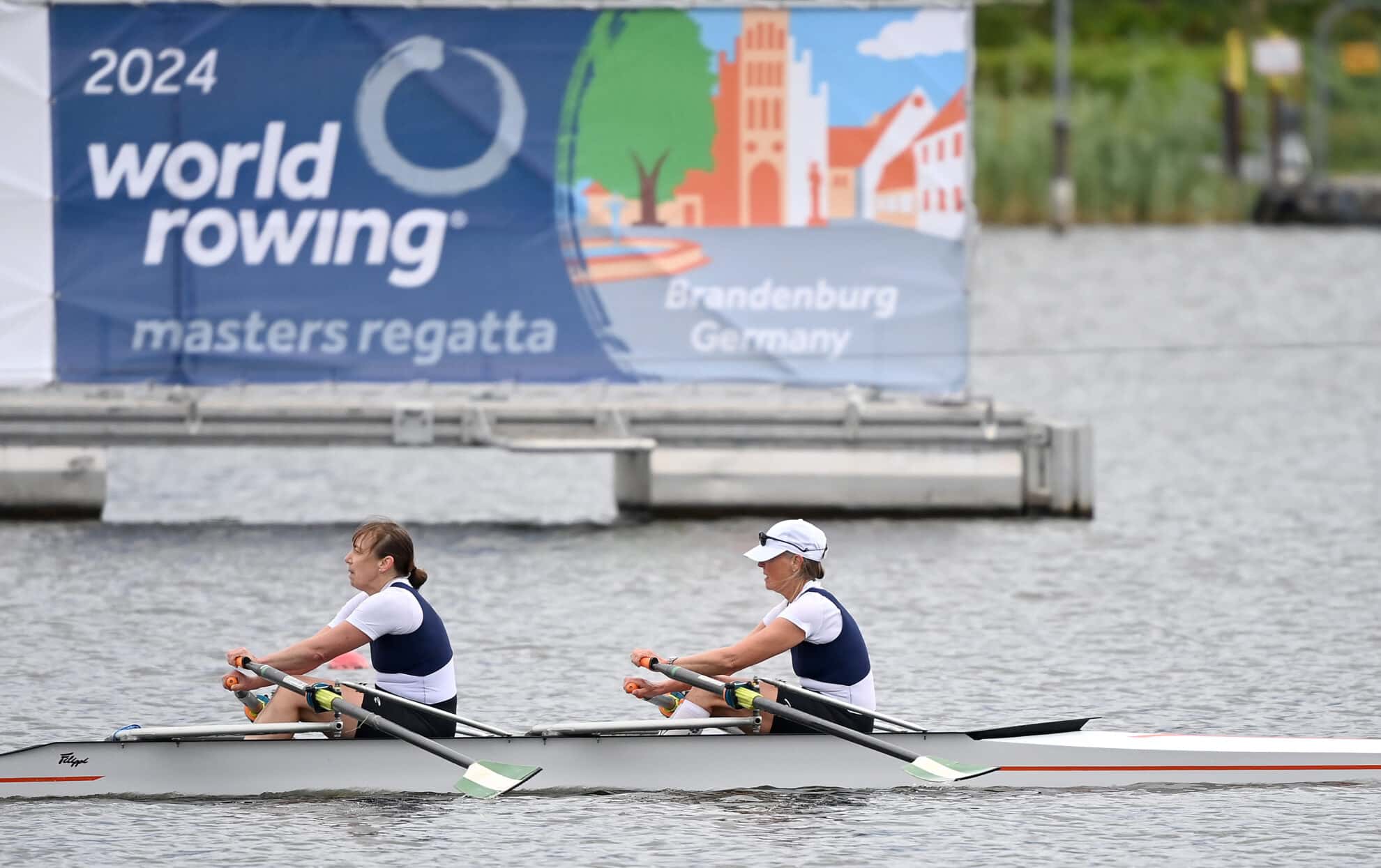 Day 1 Racing at the 2024 World Rowing Masters Regatta, Brandenburg ...