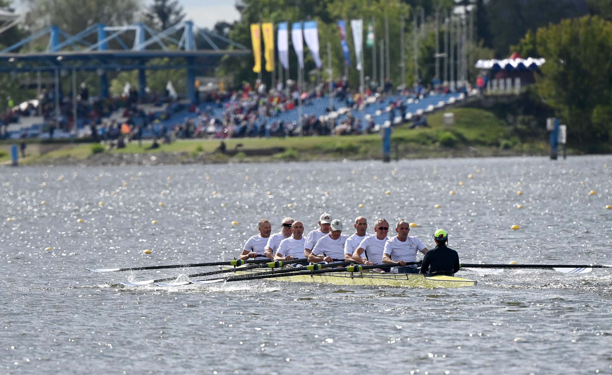Day 2 podiums and racing at the 2024 World Rowing Masters Regatta ...