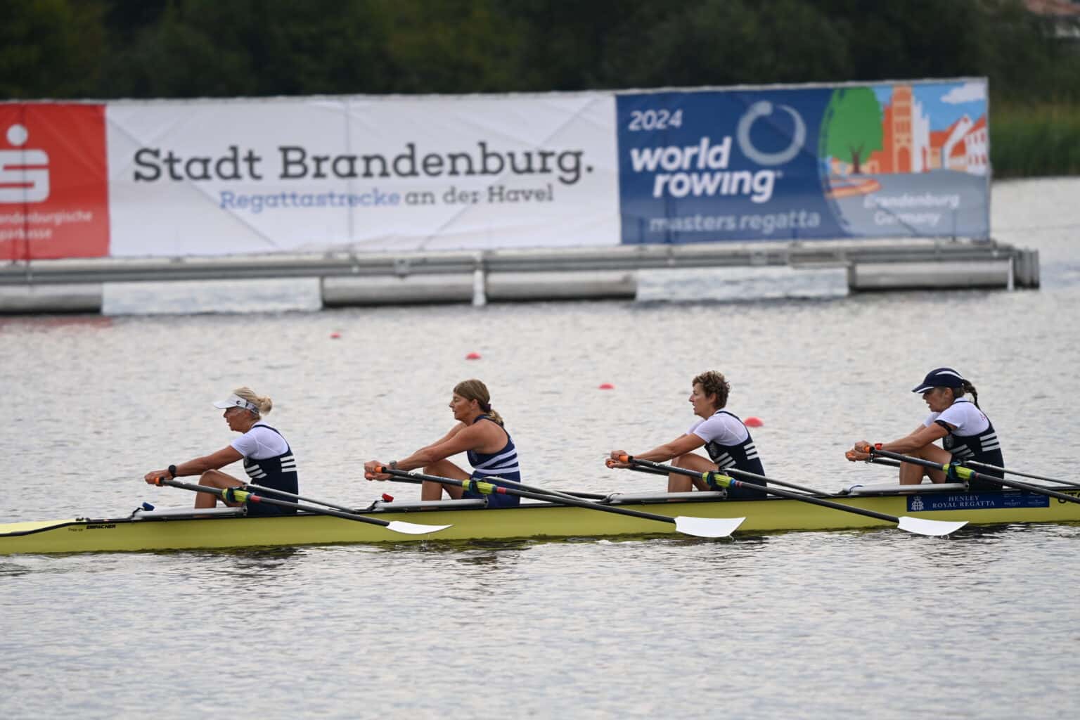 Day 3 morning racing and boatpark at the 2024 World Rowing Masters ...