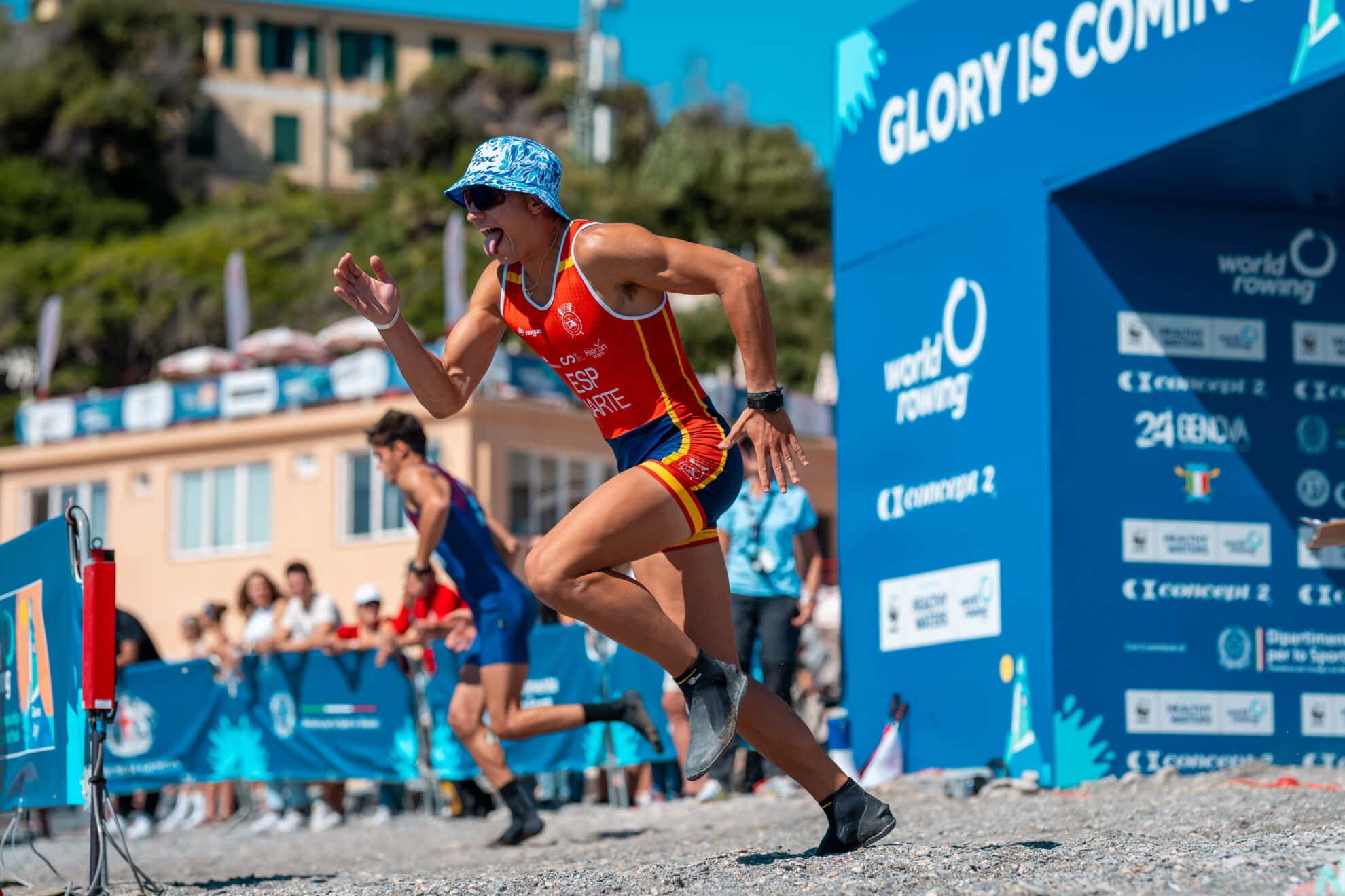 Day Three Racing at the 2024 World Rowing Beach Sprint Finals in Genoa ...