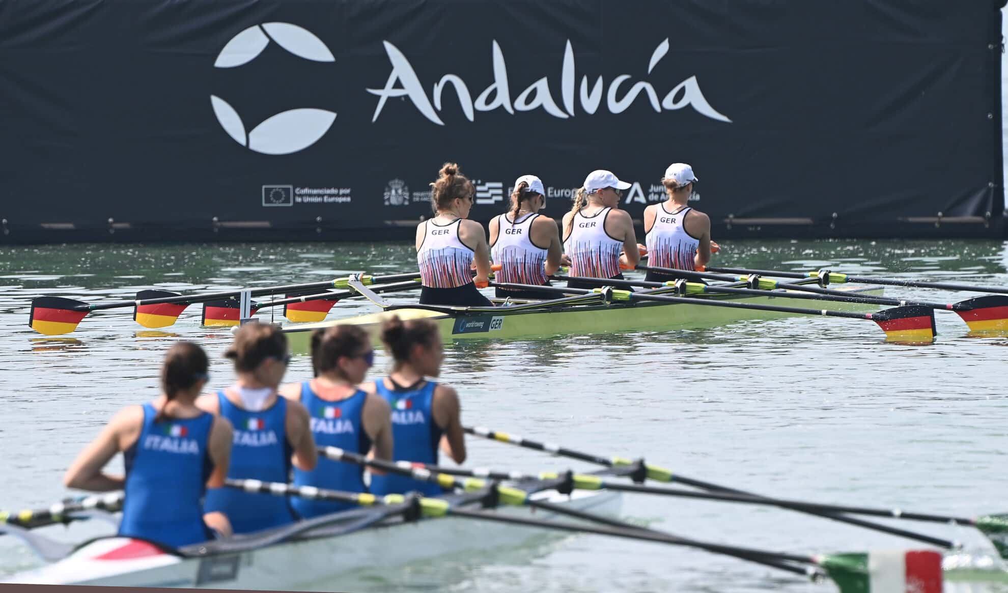 2025 World Rowing Cup Varese - Women’s Quadruple Sculls (W4x) - Final A
