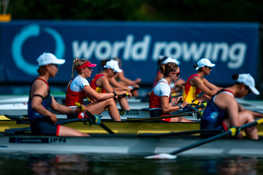 Day One racing at the 2025 World Rowing Cup Lucerne in Lucerne ...