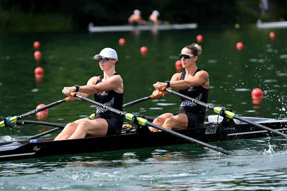 2025 World Rowing Cup Lucerne - Women’s Double Sculls (W2x) - Semifinal 1