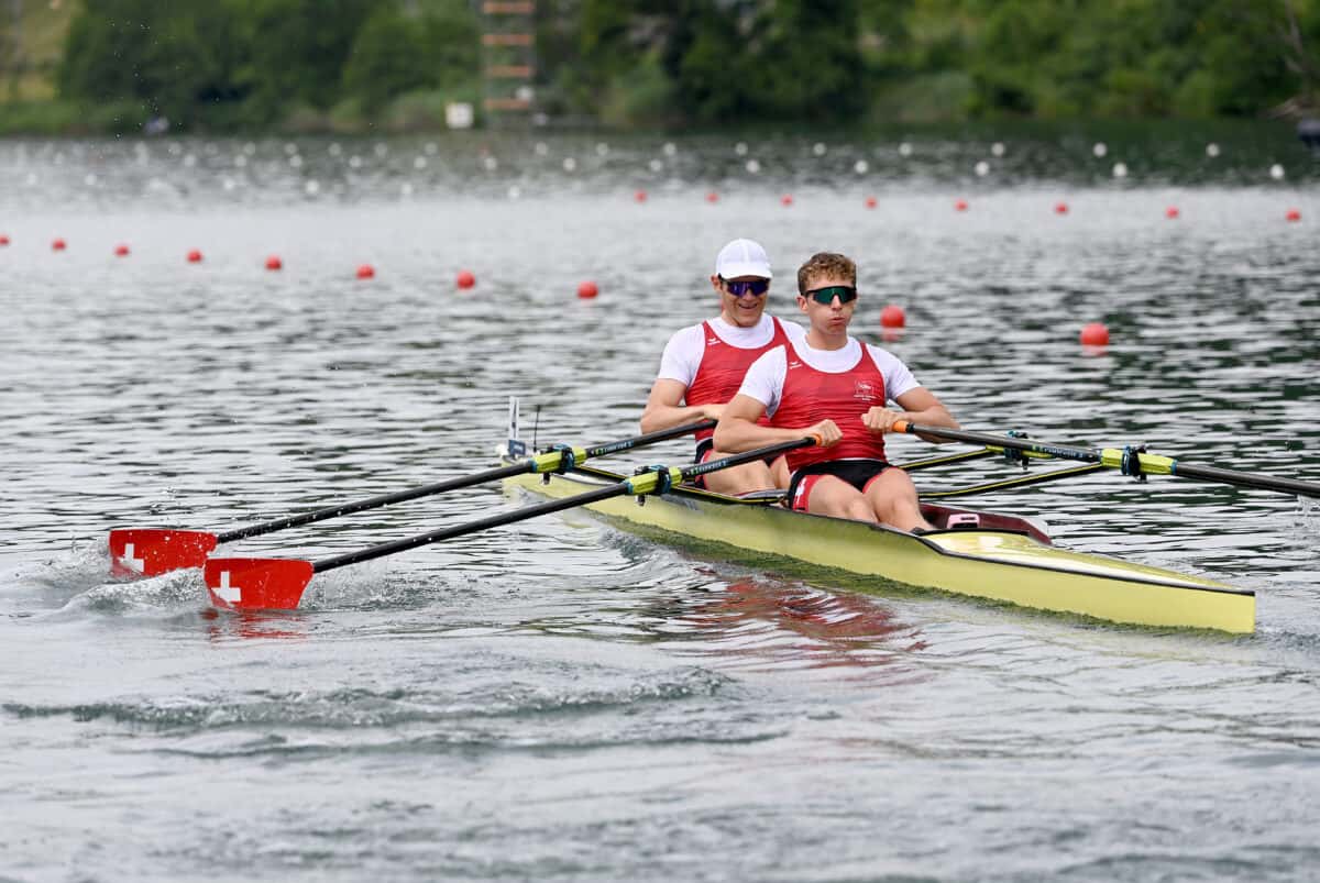 2025 World Rowing Cup Lucerne - Men’s Double Sculls (M2x) - Semifinal 1