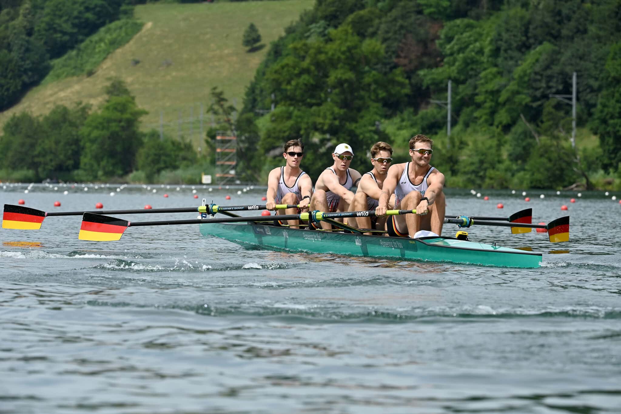 2025 World Rowing Cup Lucerne - Men’s Four (M4-) - Semifinal 2