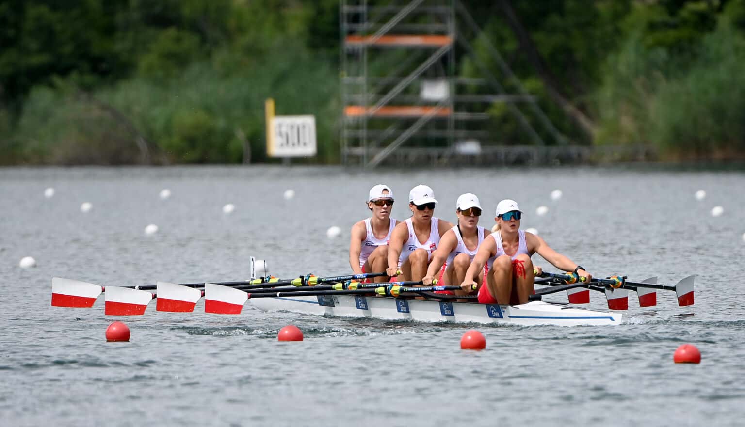 2025 World Rowing Cup Lucerne - Women’s Quadruple Sculls (W4x) - Final A