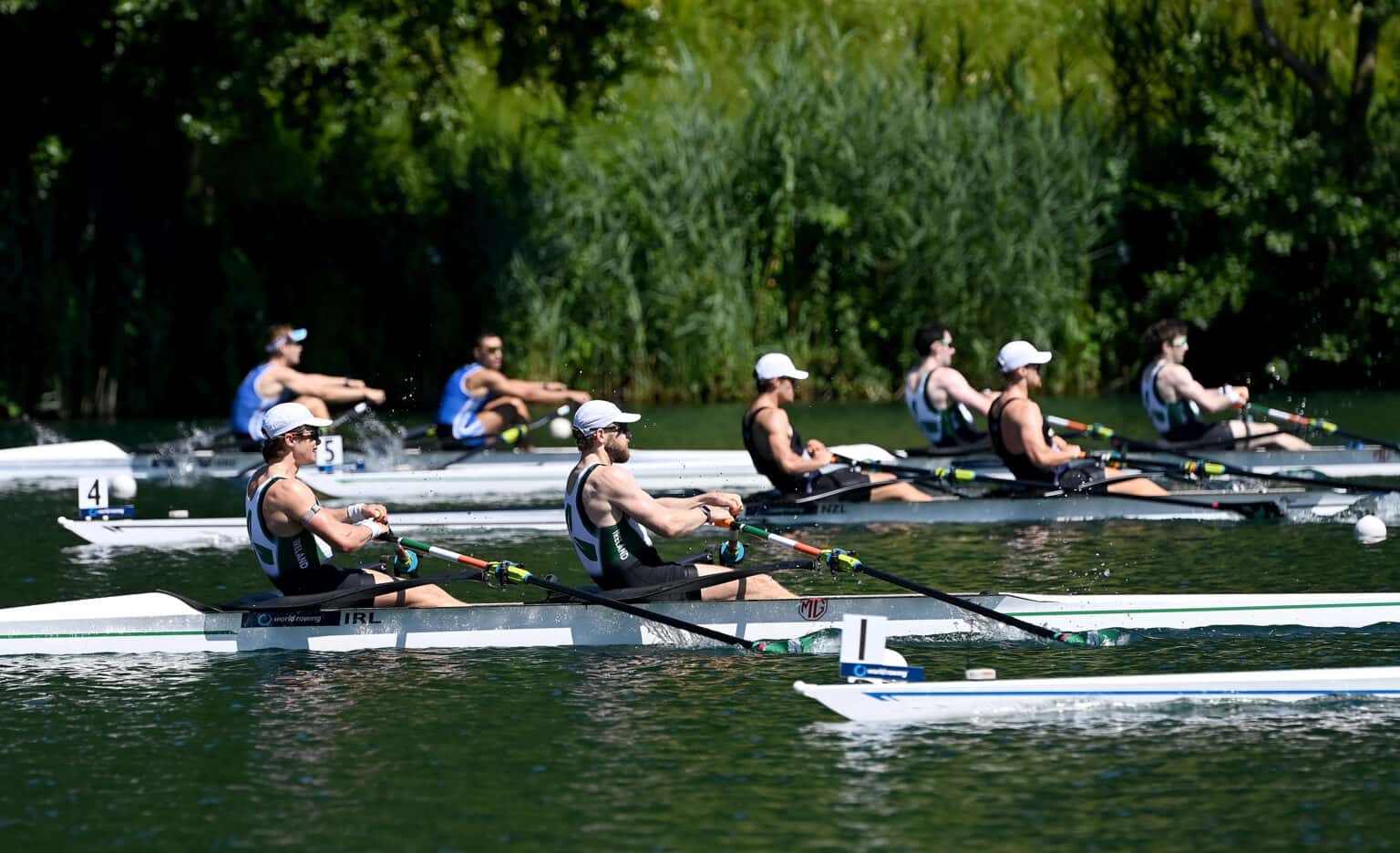 Day Two racing at the 2025 World Rowing Cup Lucerne in Lucerne ...