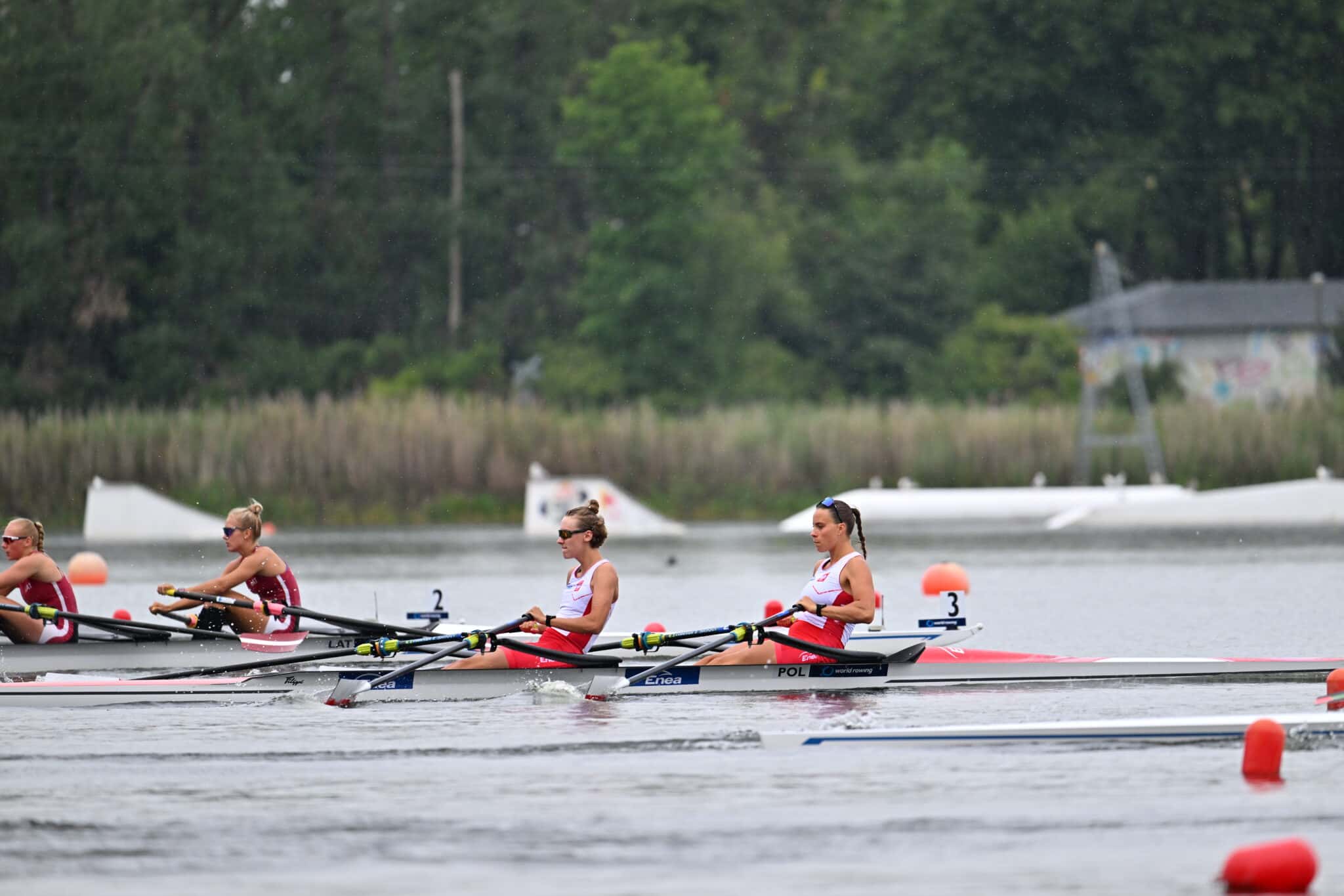 Rain fails to dampen excitement on day 1 of 2025 World Rowing Under 23 ...