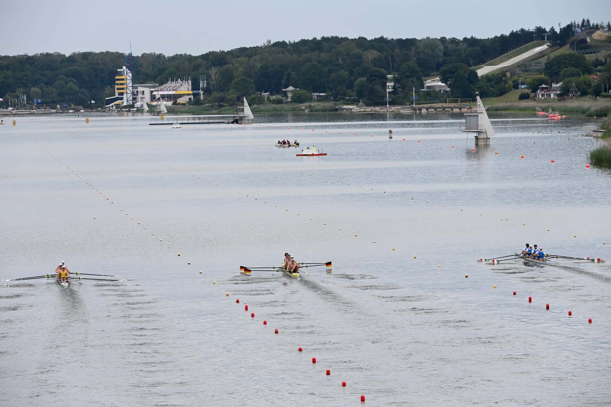 Day One racing (2) at the 2025 World Rowing Under 23 Championships in ...