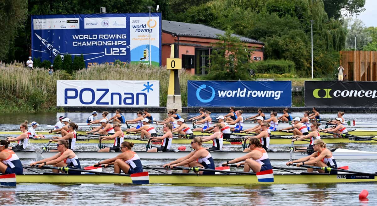 Day Two racing at the 2025 World Rowing Under 23 Championships in ...