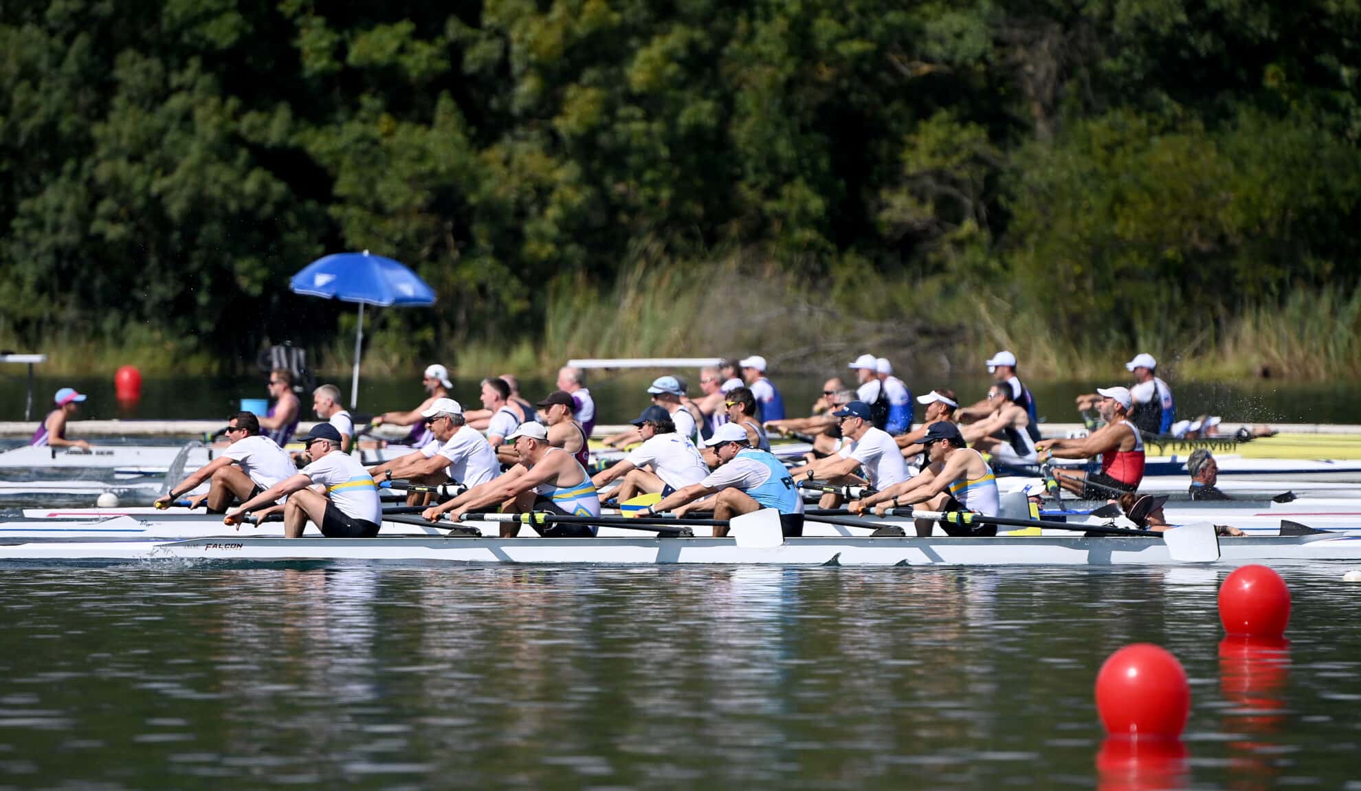Day one racing at the 2025 World Rowing Masters Regatta, Banyoles ...