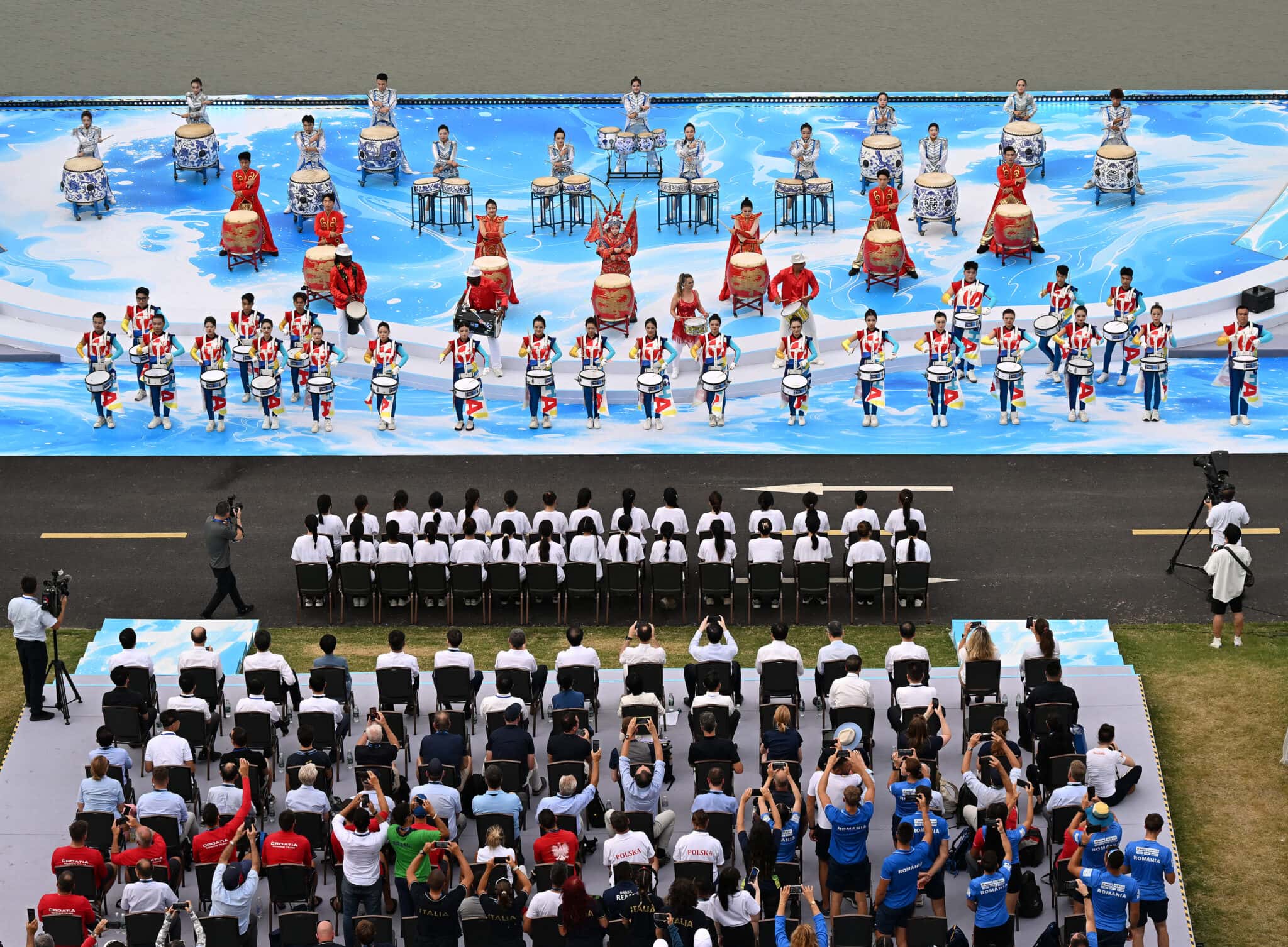 Opening ceremony at the 2025 World Rowing Championships in Shanghai ...