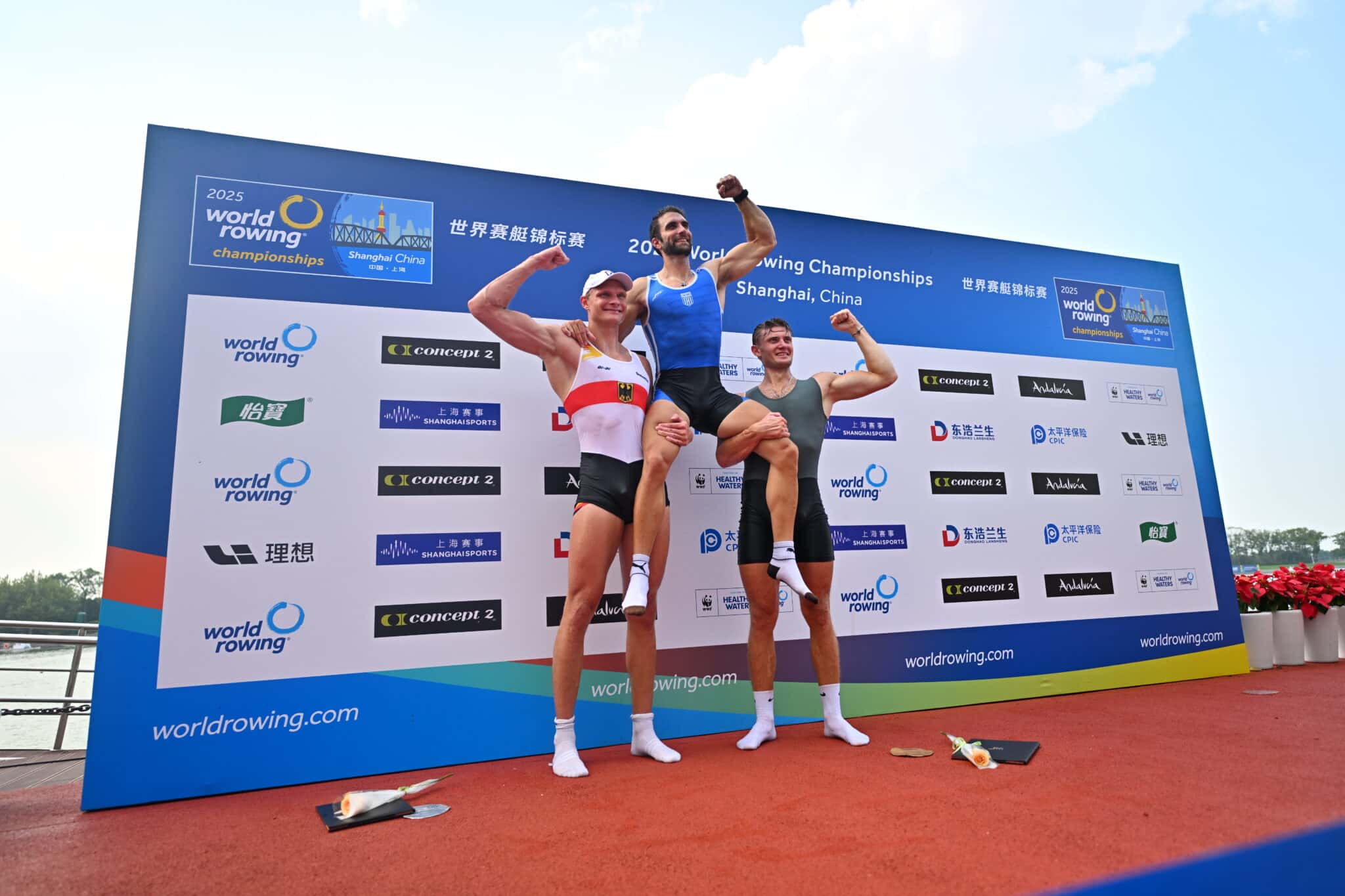 2025 World Rowing Championships - Day 8 Winner Reactions