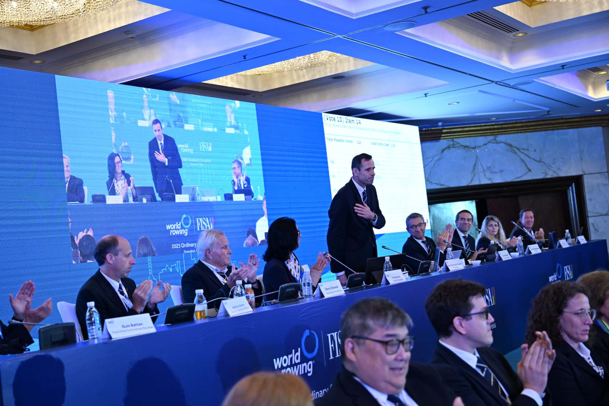 Jean-Christophe Rolland re-elected World Rowing President for a fourth ...