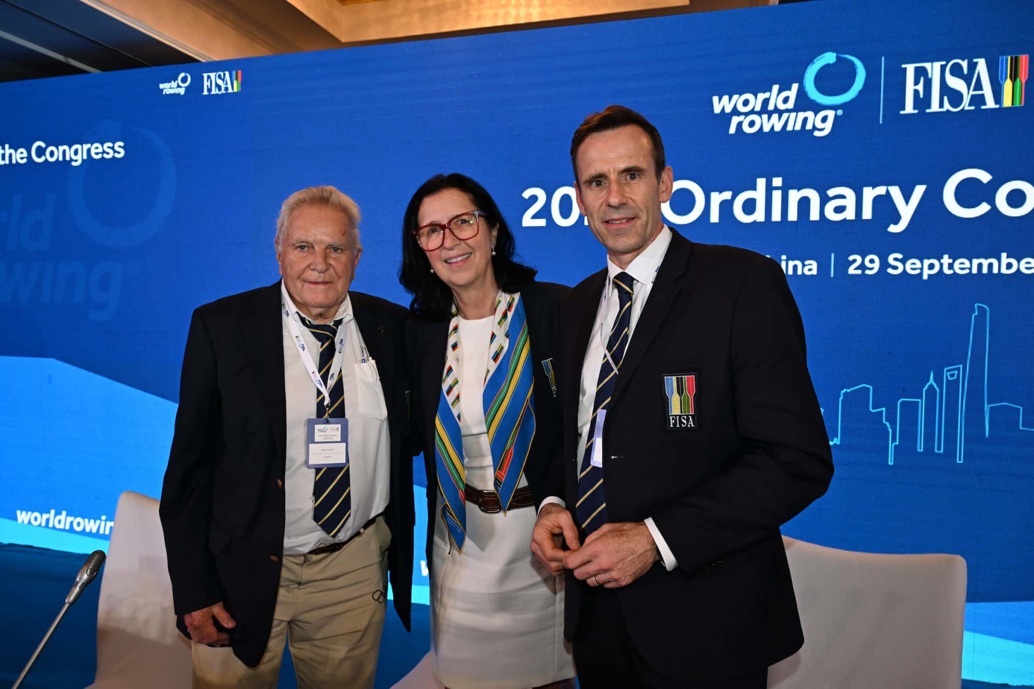 Jean-Christophe Rolland re-elected World Rowing President for a fourth ...