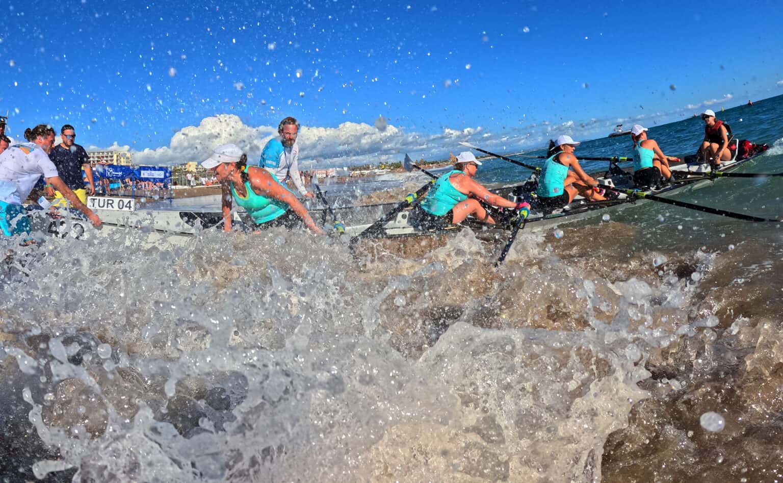 Thursday racing at the 2025 European Rowing Coastal & Beach Sprint ...