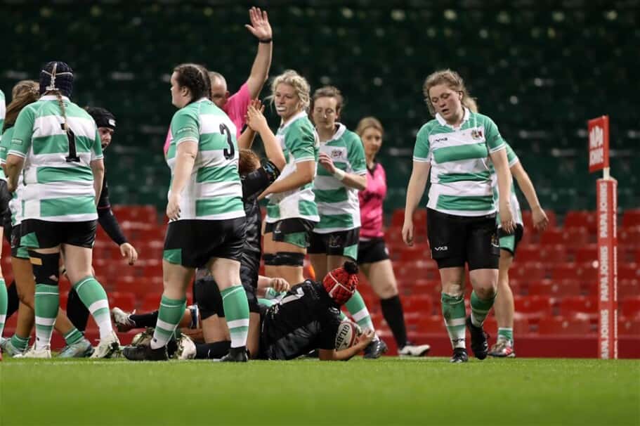 Welsh Rugby Union | Club & Community | Flying Lawrence sinks Burry Port