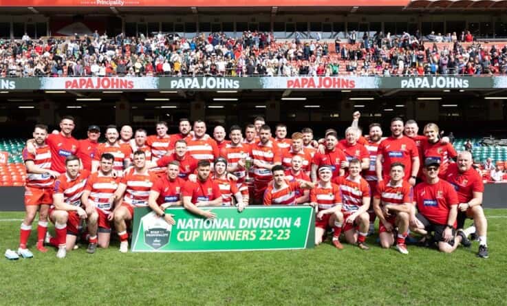 Welsh Rugby Union | Club & Community | Bryncethin claim Division 4 Cup ...