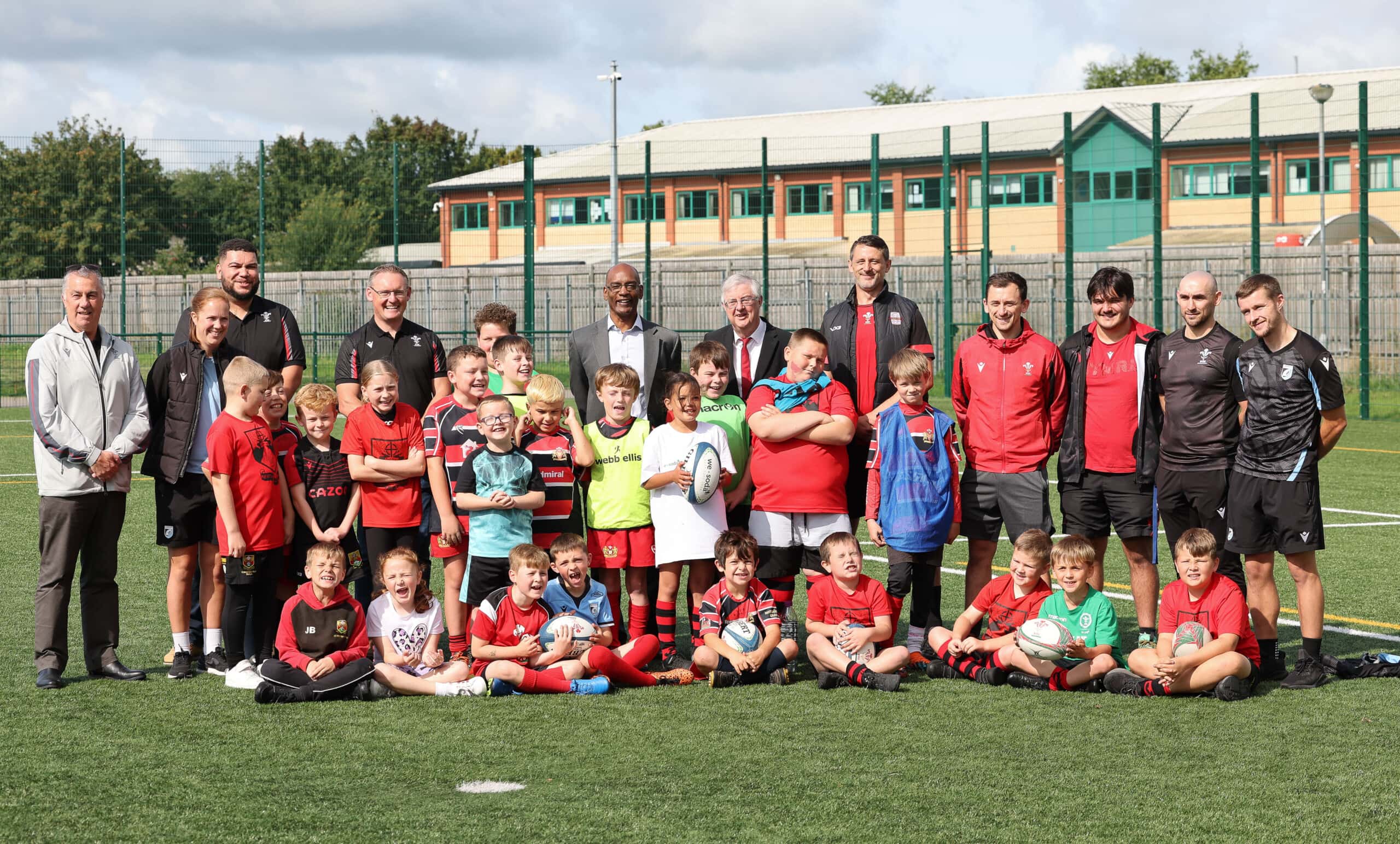 Welsh Rugby Union | Club & Community | First Minister Mark Drakeford ...