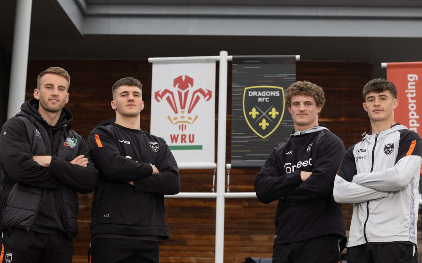 Welsh Rugby Union | Club & Community | Dragons duo ready to step it up for Newport