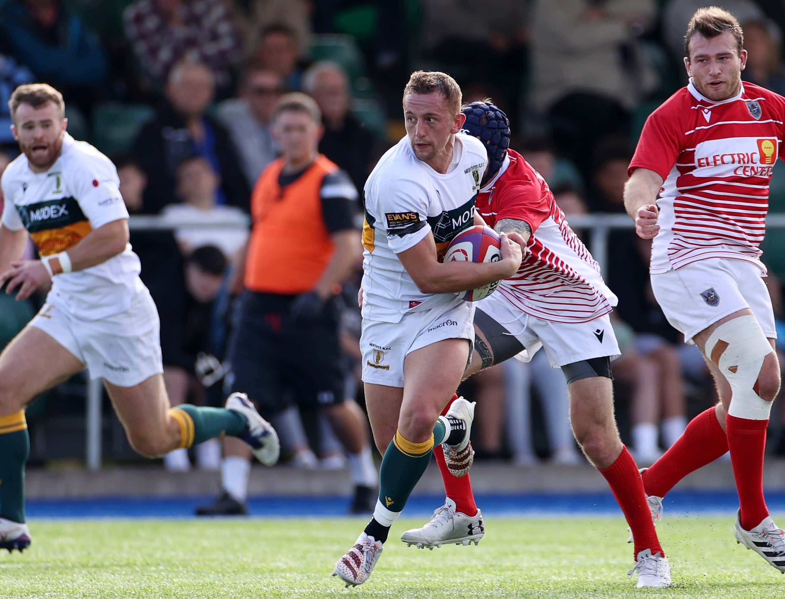 Welsh Rugby Union | Club & Community | Merthyr beat Brecon in 11 try ...